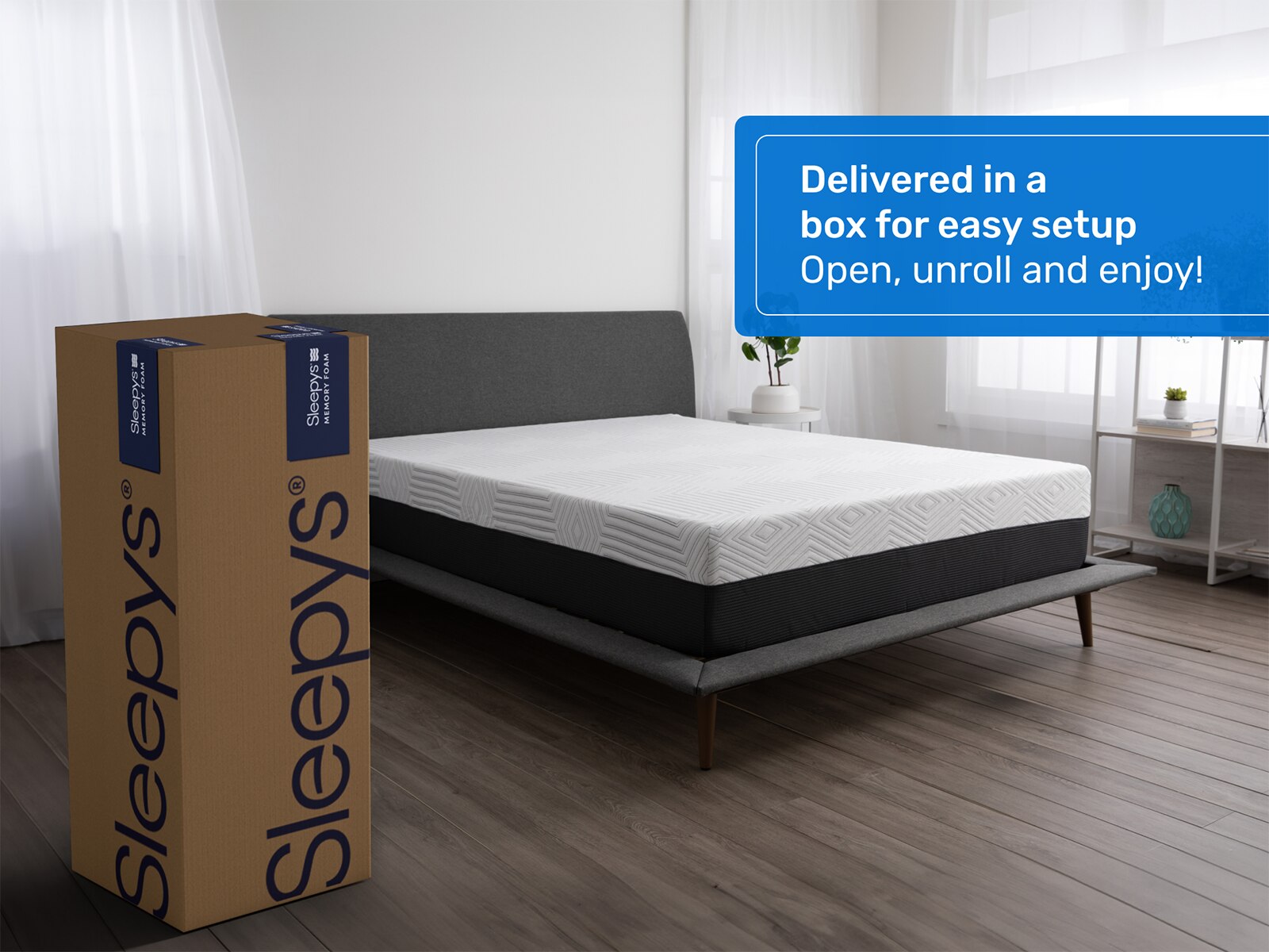 Sleepy's Curve 12" Medium Memory Foam Mattress