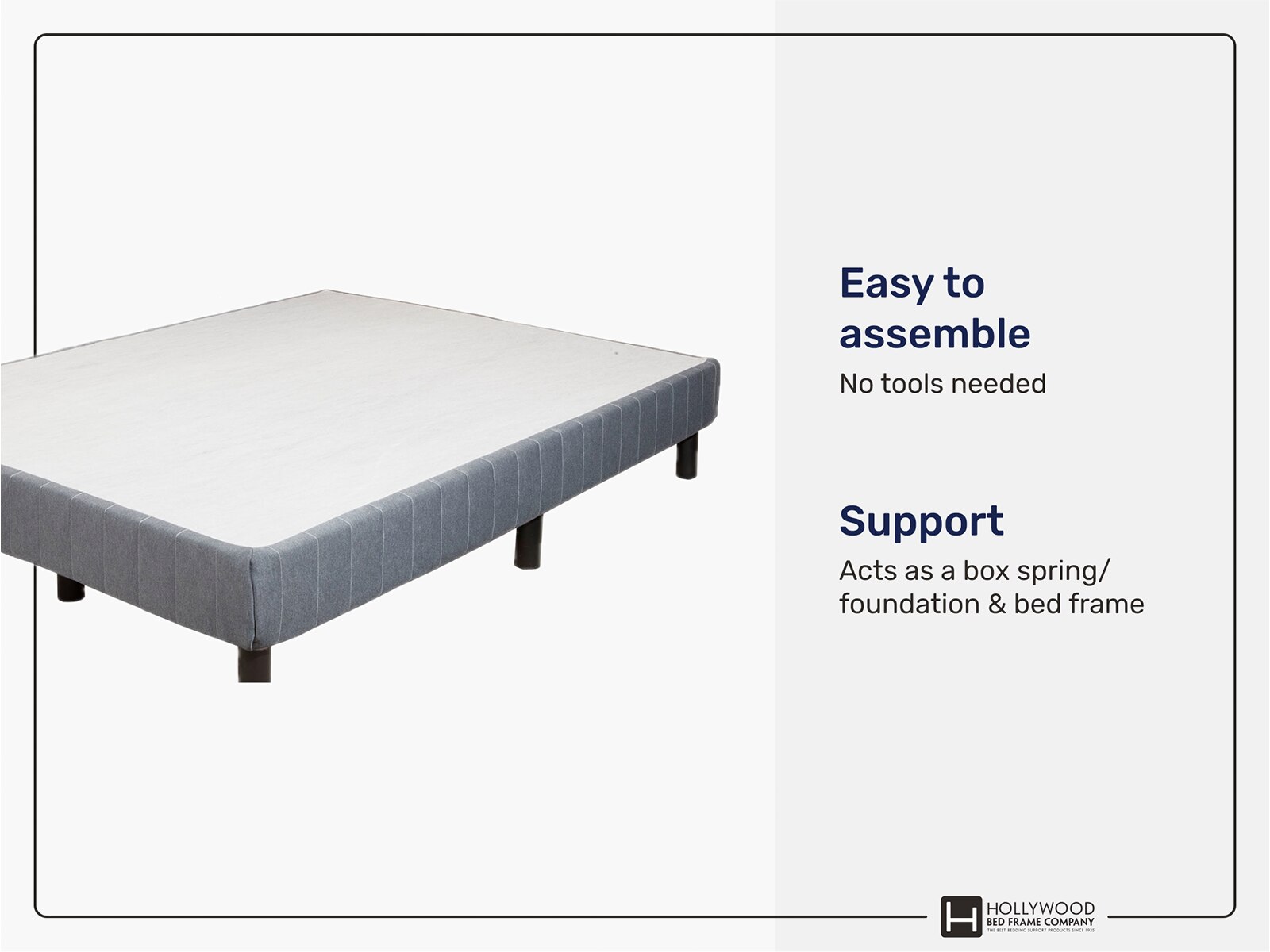 Hollywood Bed Frame Enforce Platform Frame | Mattress Firm