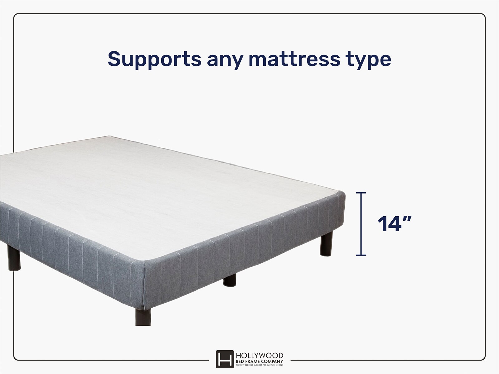 Hollywood Bed Frame Enforce Platform Frame | Mattress Firm