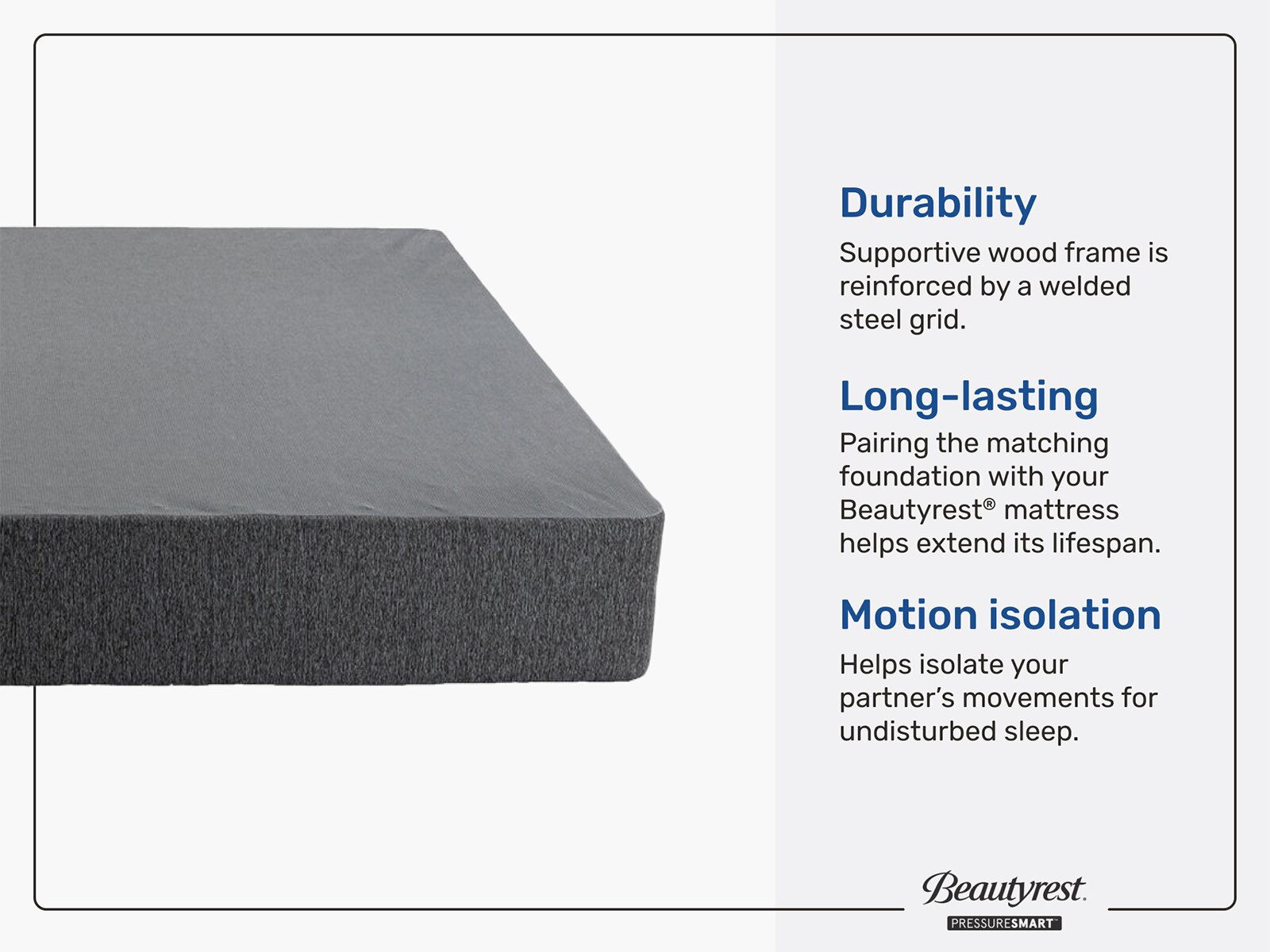 Beautyrest PressureSmart 2.0 Box Spring Foundation | Mattress Firm