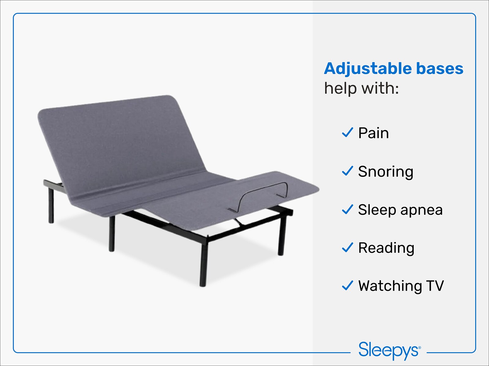 Sleepy's Signature Adjustable Base