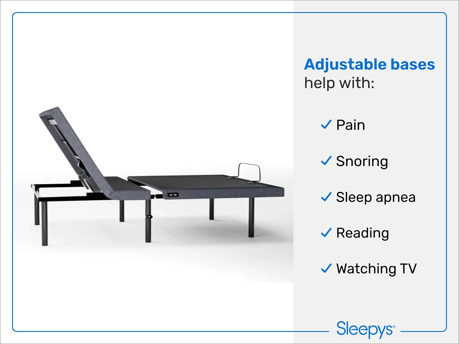 Sleepy's Deluxe Adjustable Base