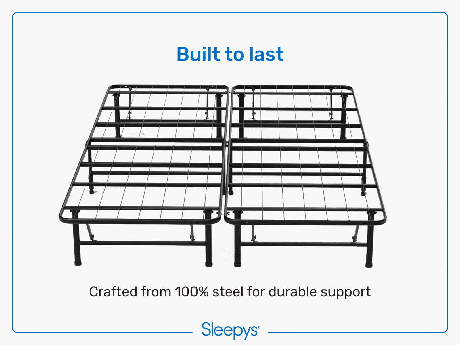 Sleepy's Raised Metal Platform Frame | Mattress Firm