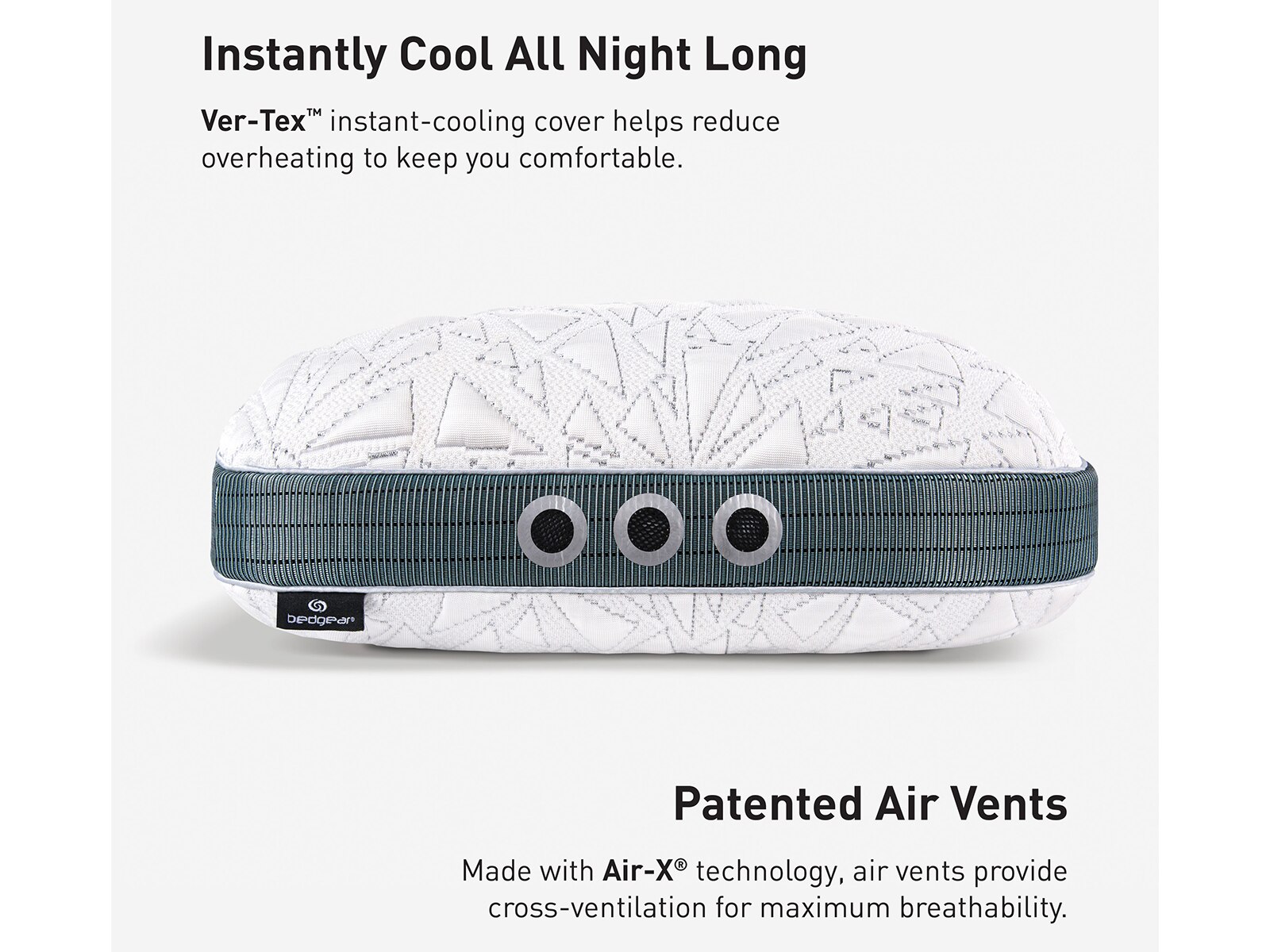 Bedgear Storm Cuddle Curve Performance Pillow | Mattress Firm