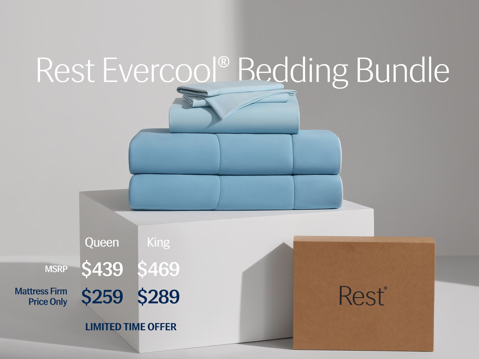 Rest Evercool Bedding Bundle | MattressFirm