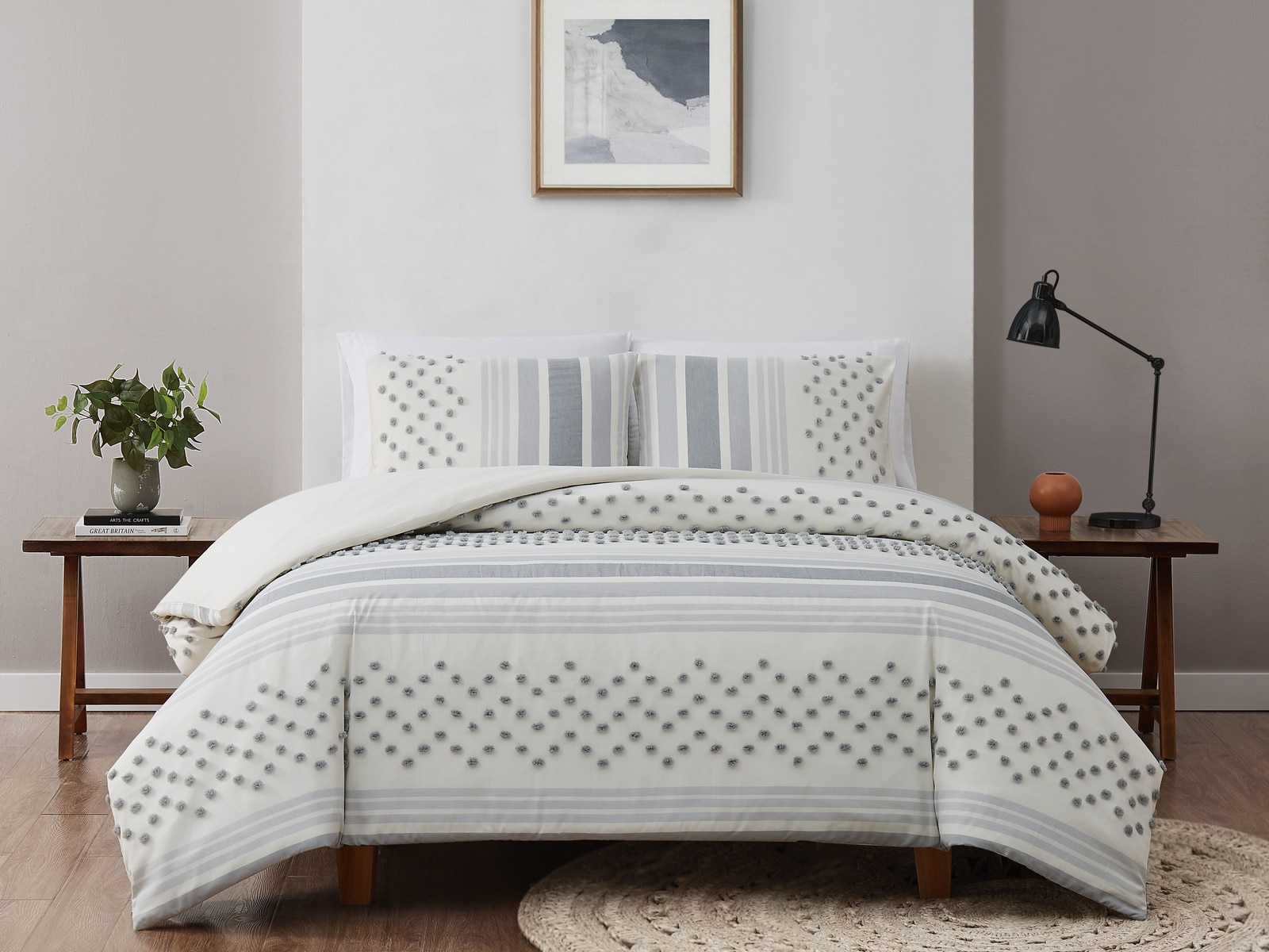 Sleepy's Basics Tufted Texture Comforter Set | MattressFirm