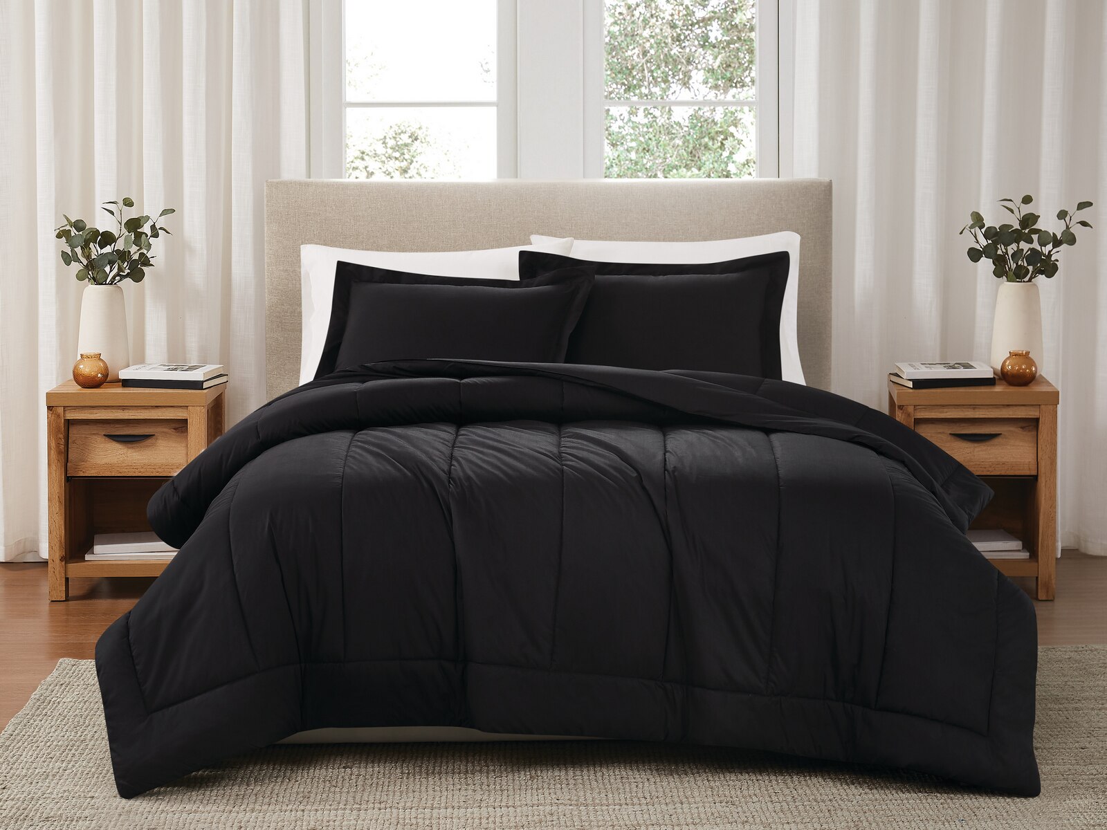 Sleepy's Signature Cotton Percale Comforter Set | MattressFirm