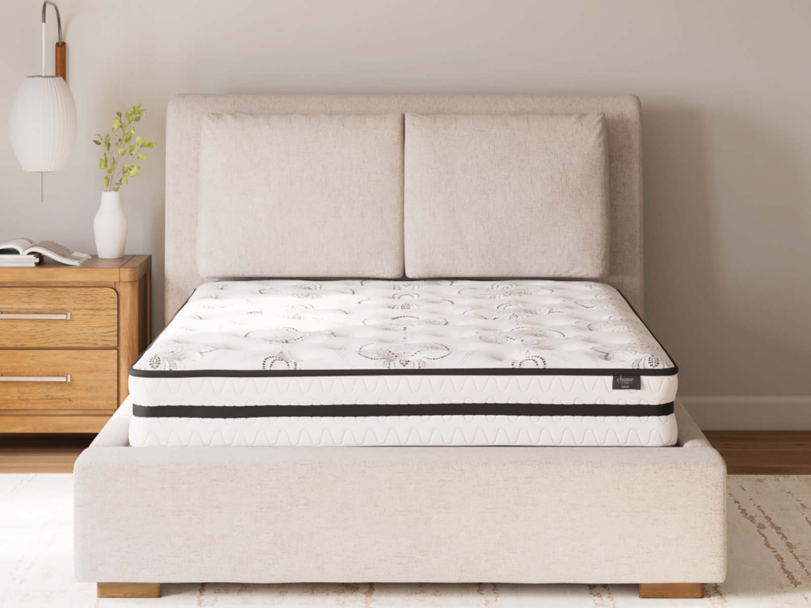 Sierra Sleep by Ashley Chime 10" Hybrid Mattress | MattressFirm