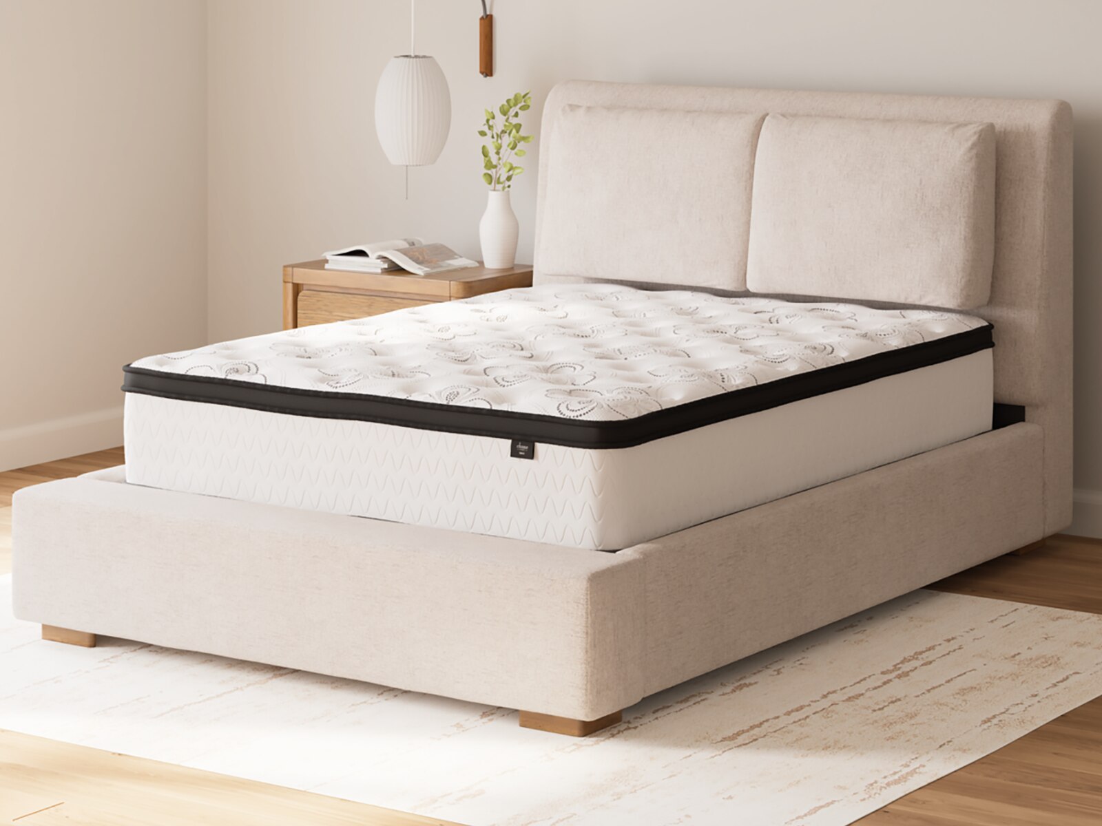 Sierra Sleep by Ashley Chime 12" Hybrid Mattress | MattressFirm
